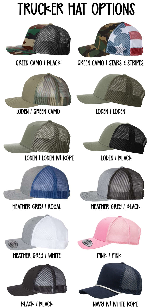 Custom Embroidered Trucker Hat - The Tinker Garage